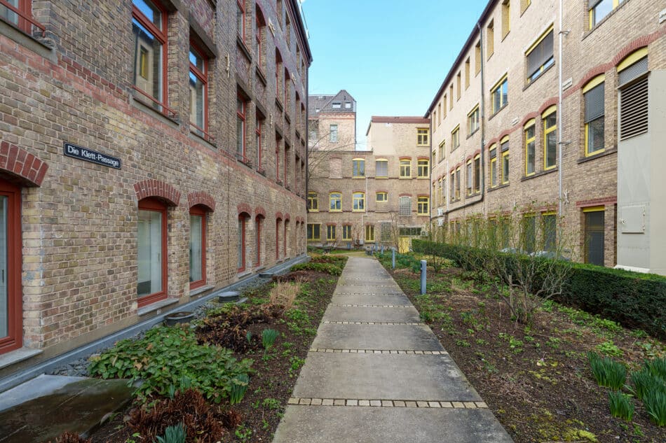 Transformation des Klett Areals in Stuttgart